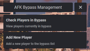 💤[PAID] [QB/ESX] m-AfkSystem - Cinematic Cameras - Animations - Bypass ...