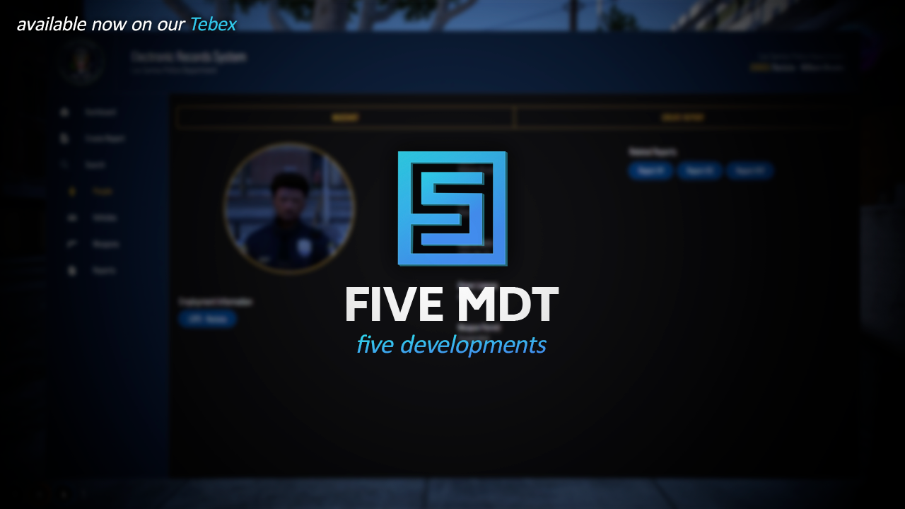 [QB / ESX] five-mdt | Advanced MDT System - FiveM Search