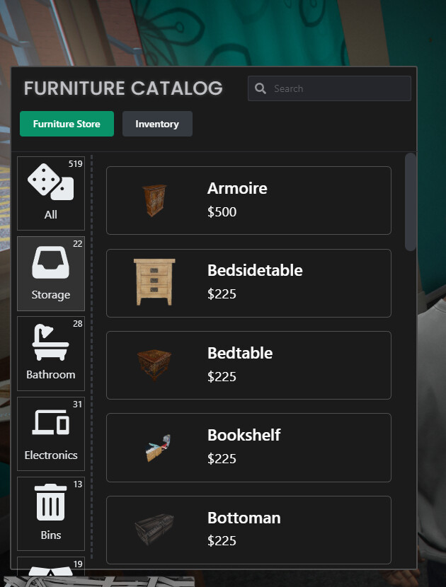 [UPDATE] [PAID] [ESX/QB/CUSTOM] Housing System | Furniture System ...