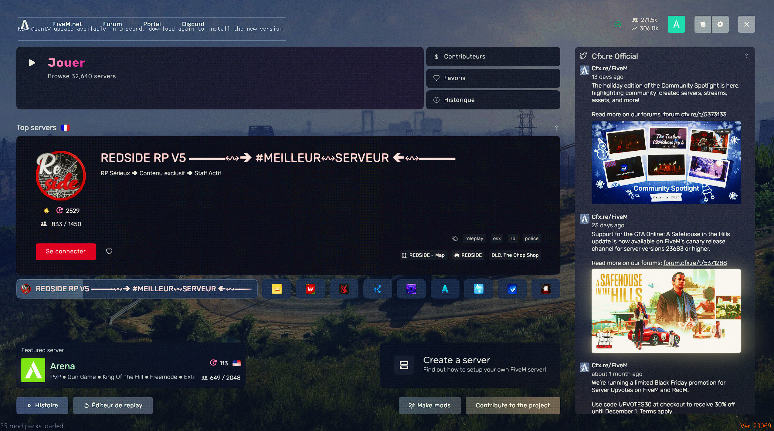 White Discord update message stuck on screen (FiveM only) - FiveM ...