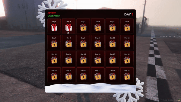[PAID] Advent Calendar [ESX/QB/QBOX/ND/OX] - FiveM Releases - Cfx.re ...