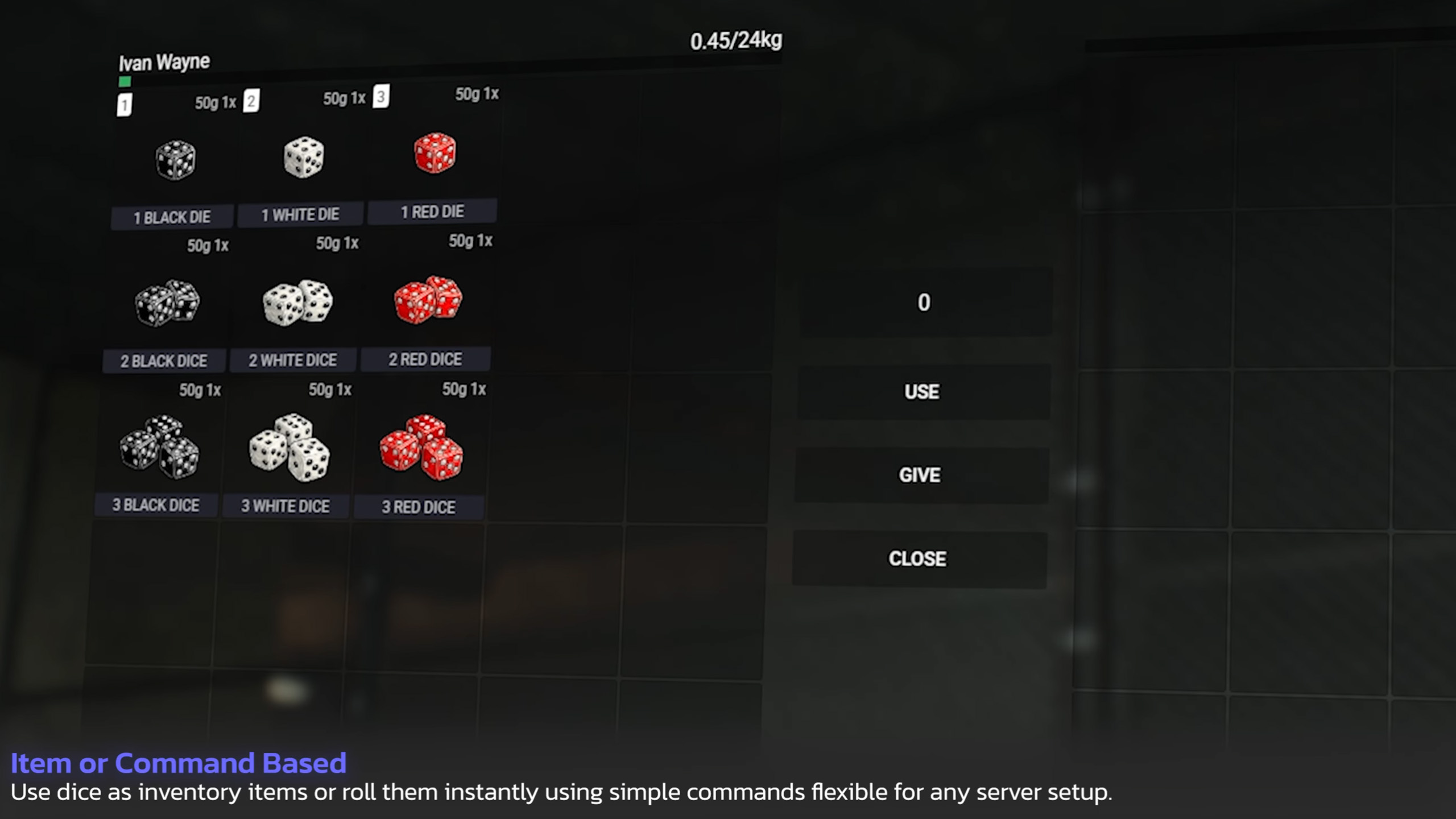 [PAID] [STANDALONE] Tyrix Dice — Realistic Dice Rolling - FiveM ...