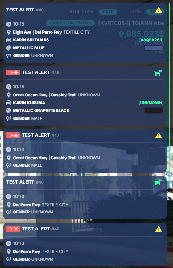 TGIANN Police Alert & Dispatch - FiveM Releases - Cfx.re Community