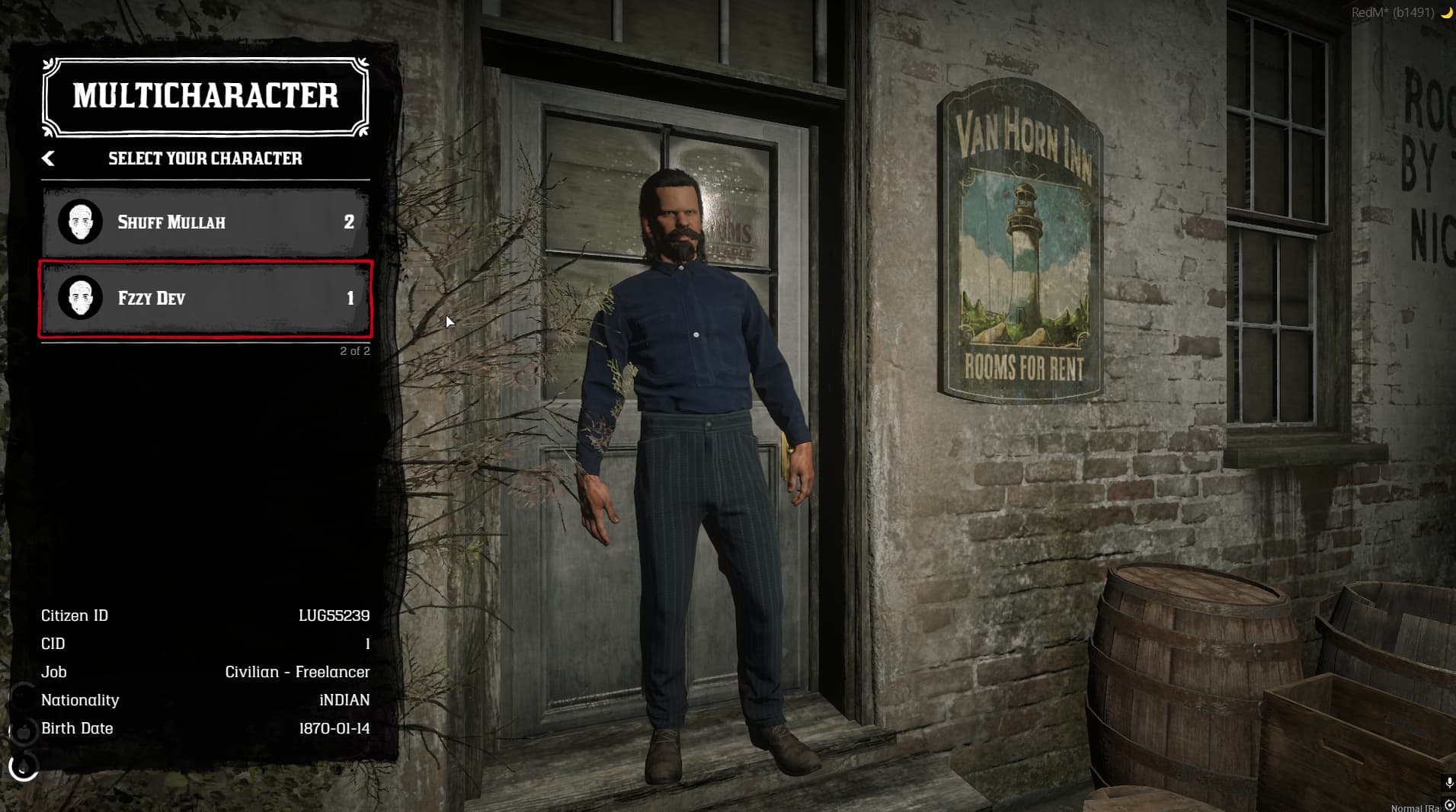 [RSG][QBR] Multicharacter | Stx Developments - RedM Releases - Cfx.re ...