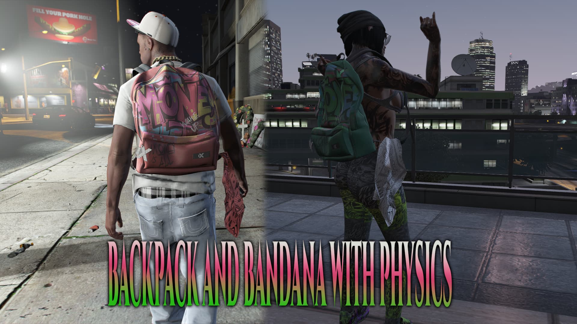 [PAID] Backpack and Bandana with Physics - FiveM Releases - Cfx.re ...