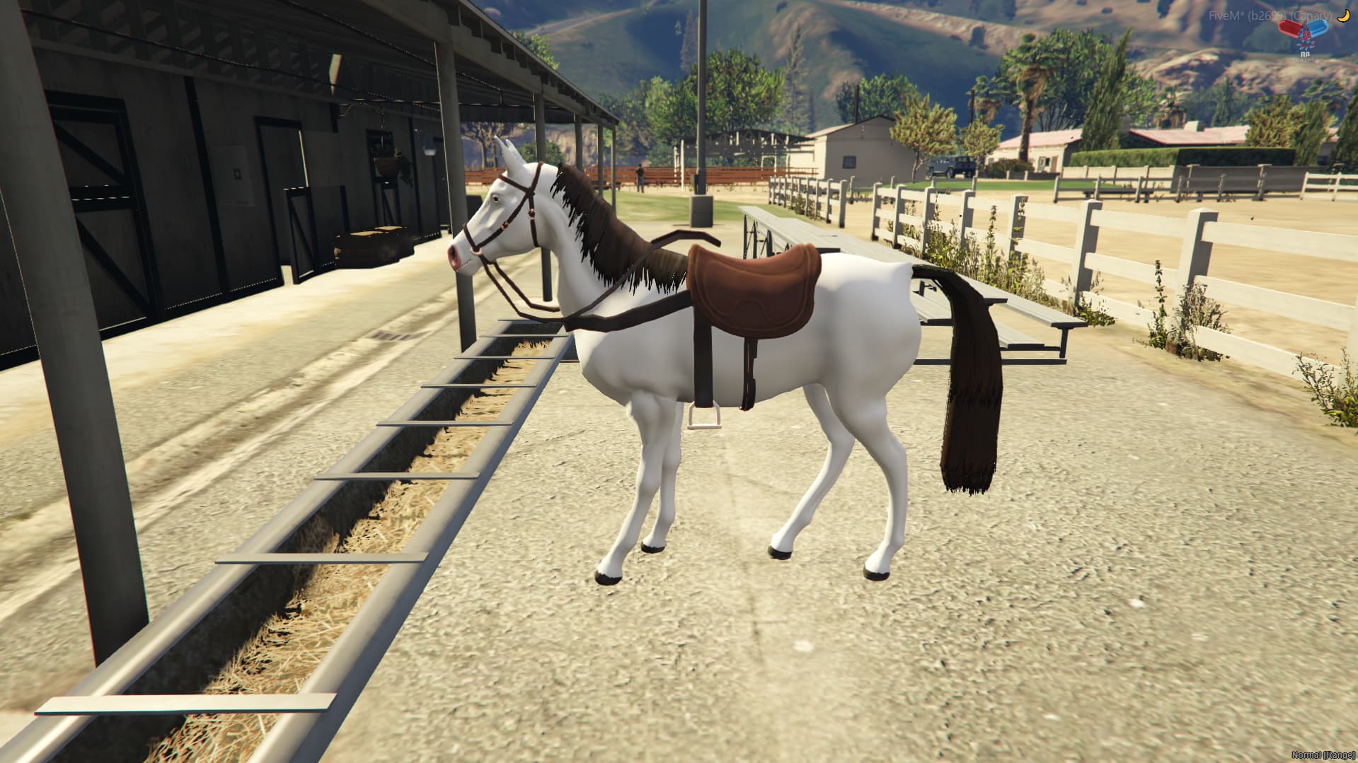 [ESX/QB][PAID][50% OFF]🐴 New Horse Script | Multiple Stables, Two-Person Riding, Feeding System ...