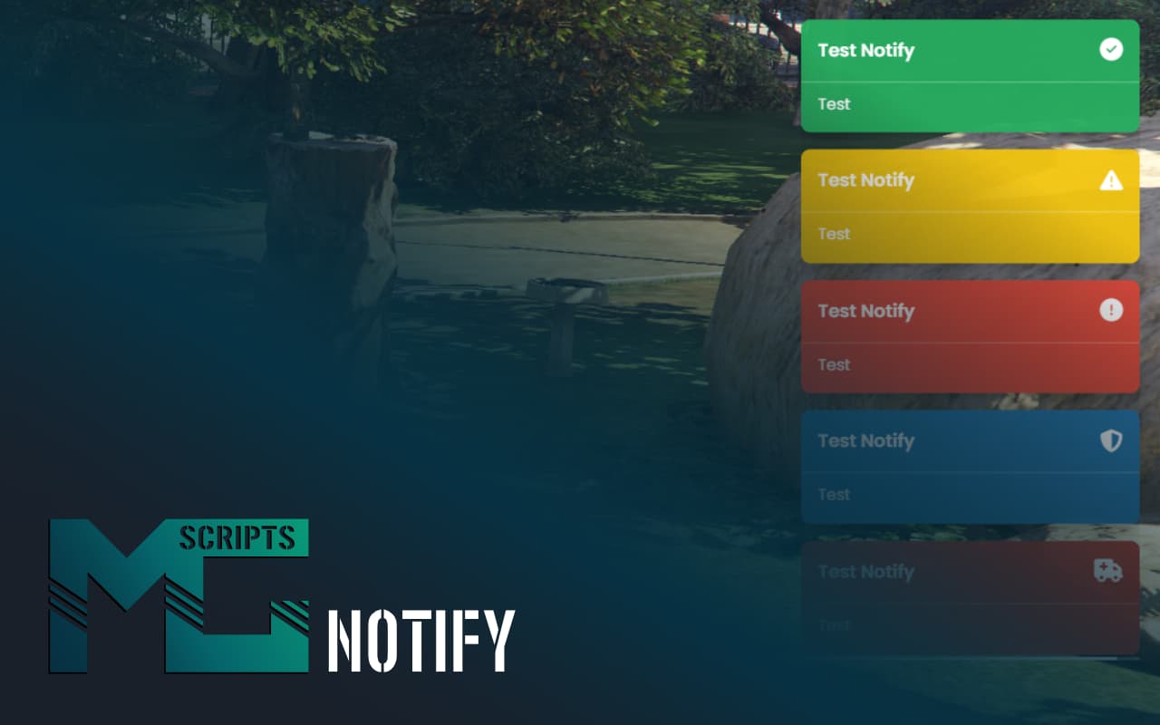 [Standalone] MG_Notify - Advanced Notification System - FiveM Releases - Cfx.re Community