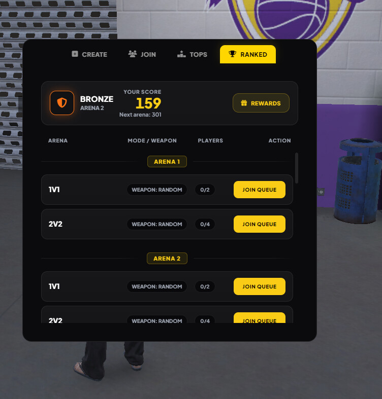 iZaap ArenaPVP | Ranked, Tournaments, Bet System, Custom Rooms, FFA ...
