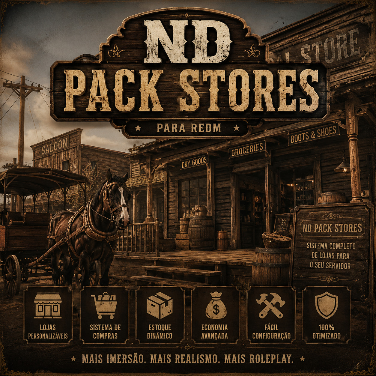[VORP] ND_Stores/ND_npc_stores | Sistema Completo de Lojas para RedM RP ...