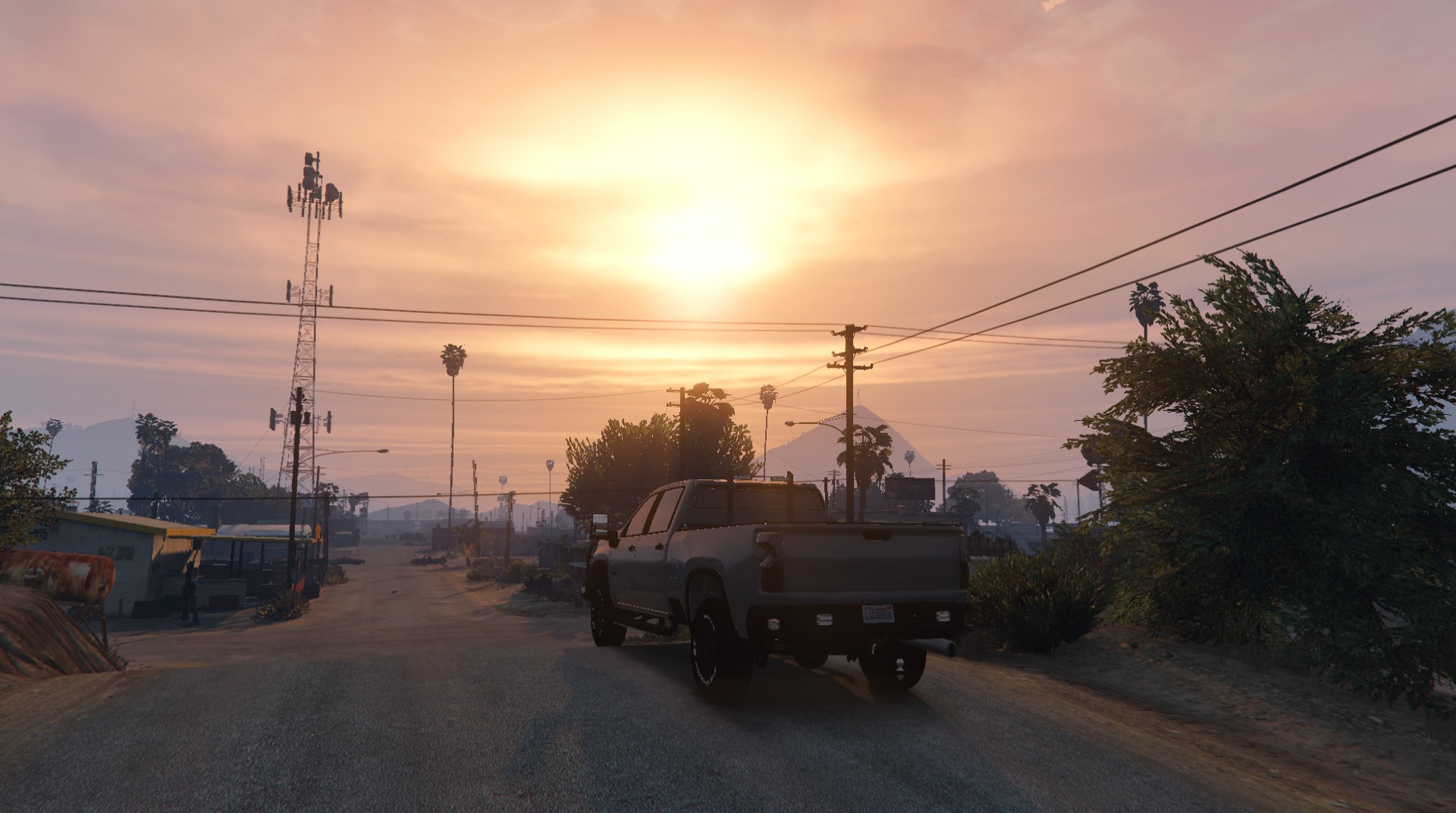 LCSO Heavy Duty Truck Sunset - FiveM Snapmatic - Cfx.re Community