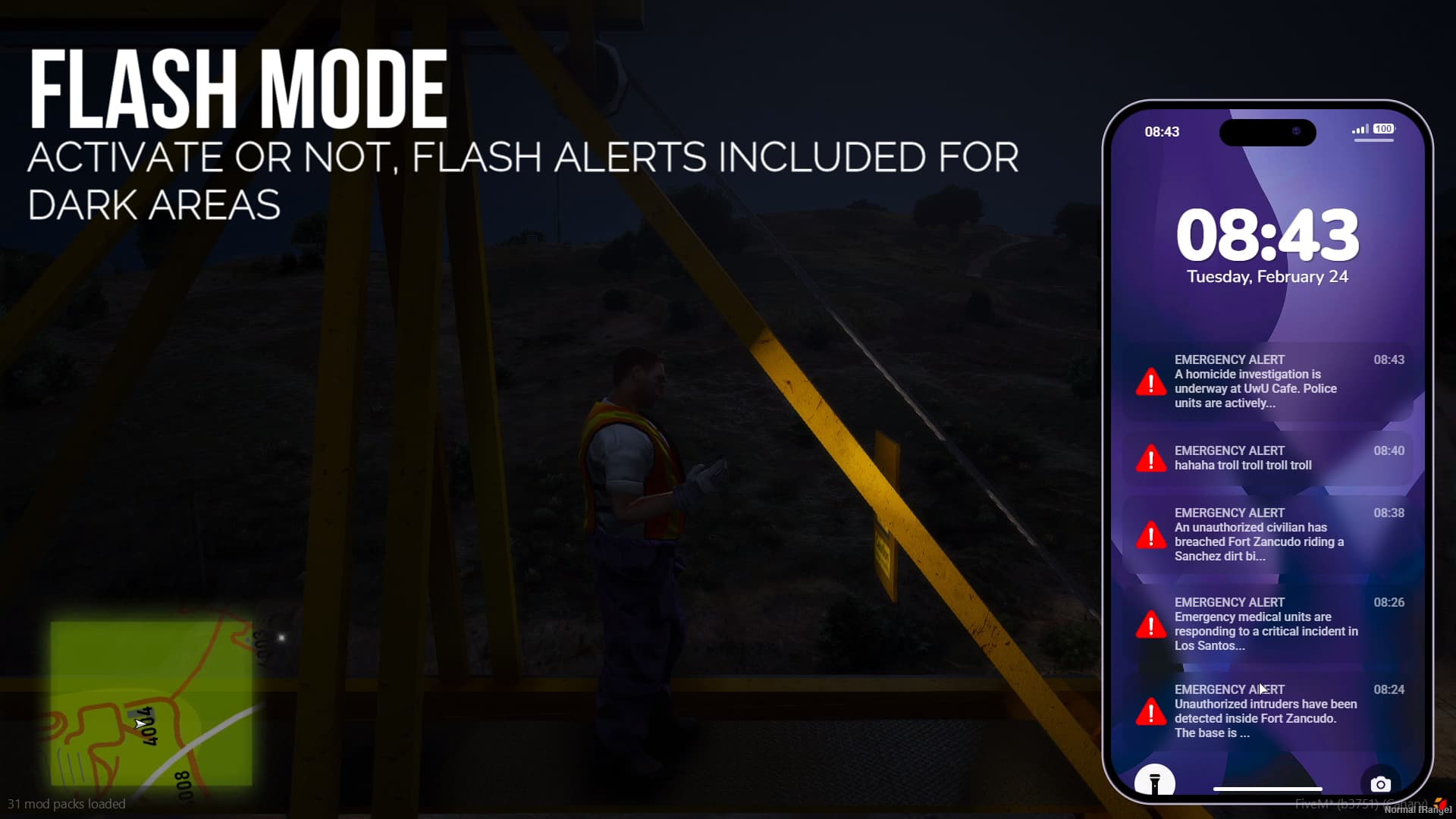 [PAID] SMDZ Emergency Alerts APP LB Phone (Based on IRL) - FiveM ...