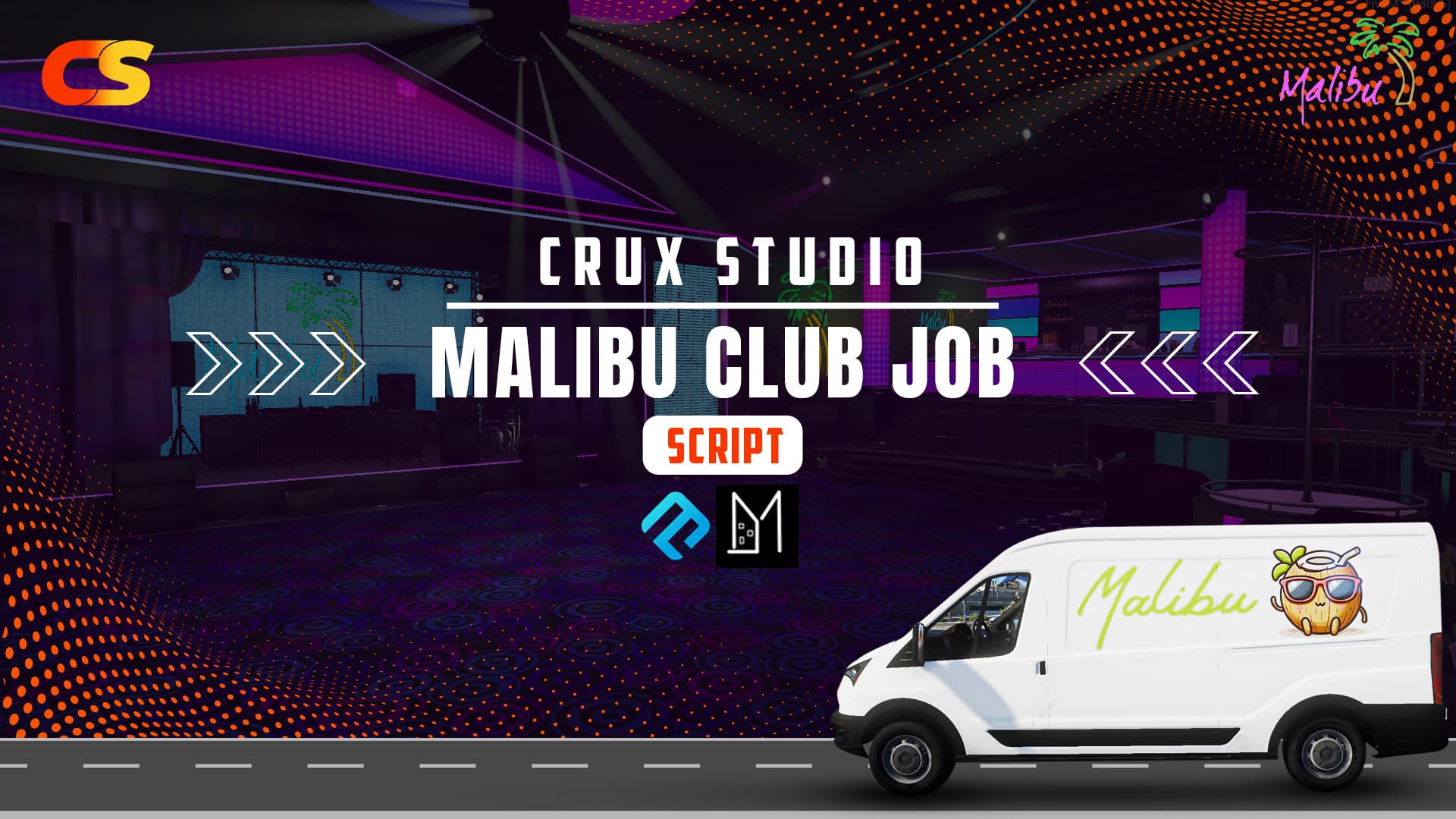 [QB / QBOX / ESX ] MALIBU CLUB JOB - FiveM Releases - Cfx.re Community