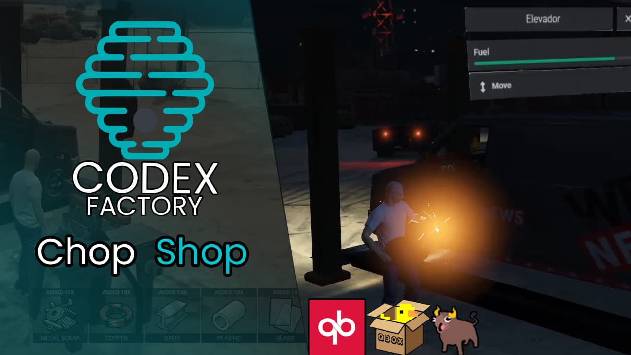 Codex Factory Chop Shop - FiveM Releases - Cfx.re Community