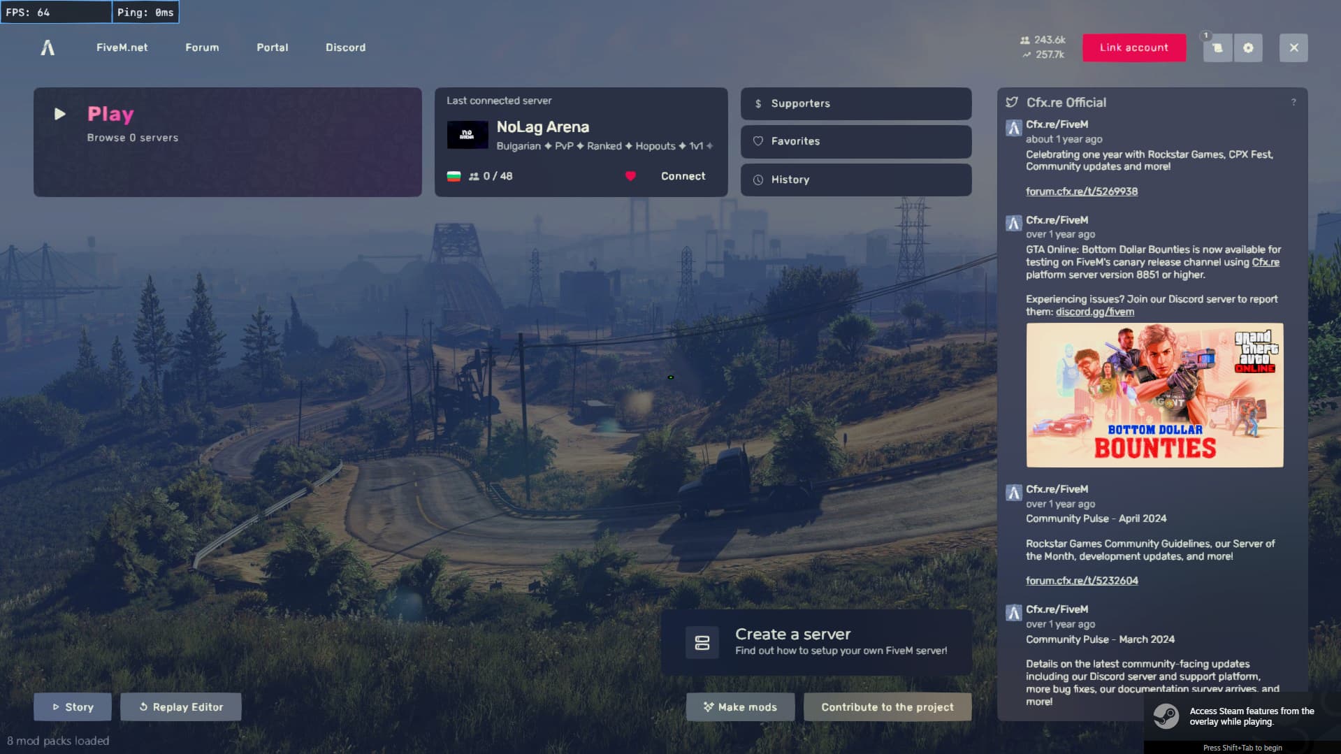 Fivem servers not loading - FiveM Client Support - Cfx.re Community