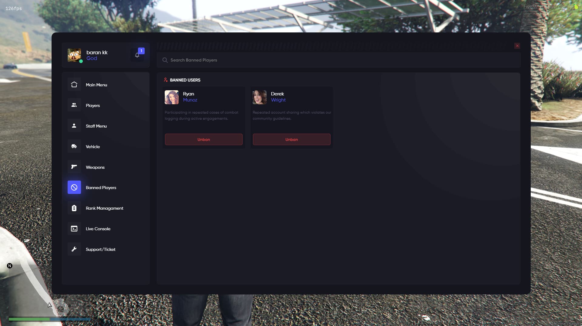 Admin Menu System | STG Scripts [ESX/QBCORE/QBOX] [PAID] - FiveM Releases - Cfx.re Community