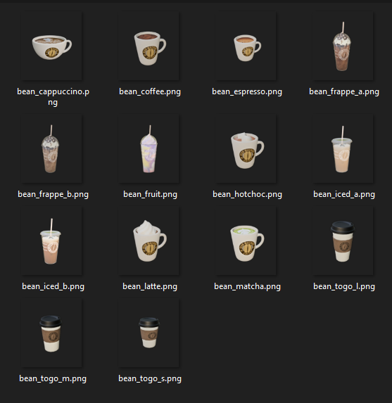 Bean Machine Food Props - Coffee Shop Props - FiveM Releases - Cfx.re ...