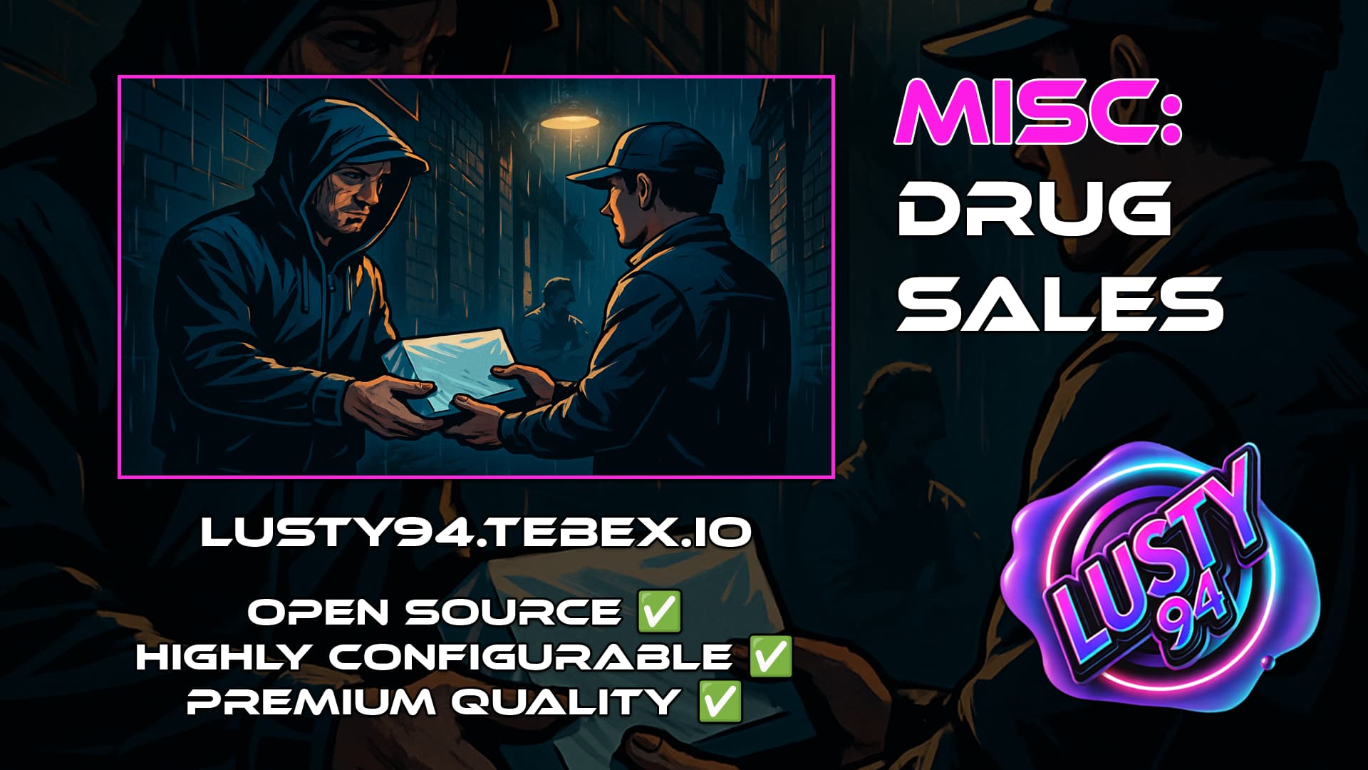 [PAID] [QB] Drug Sales - FiveM Releases - Cfx.re Community
