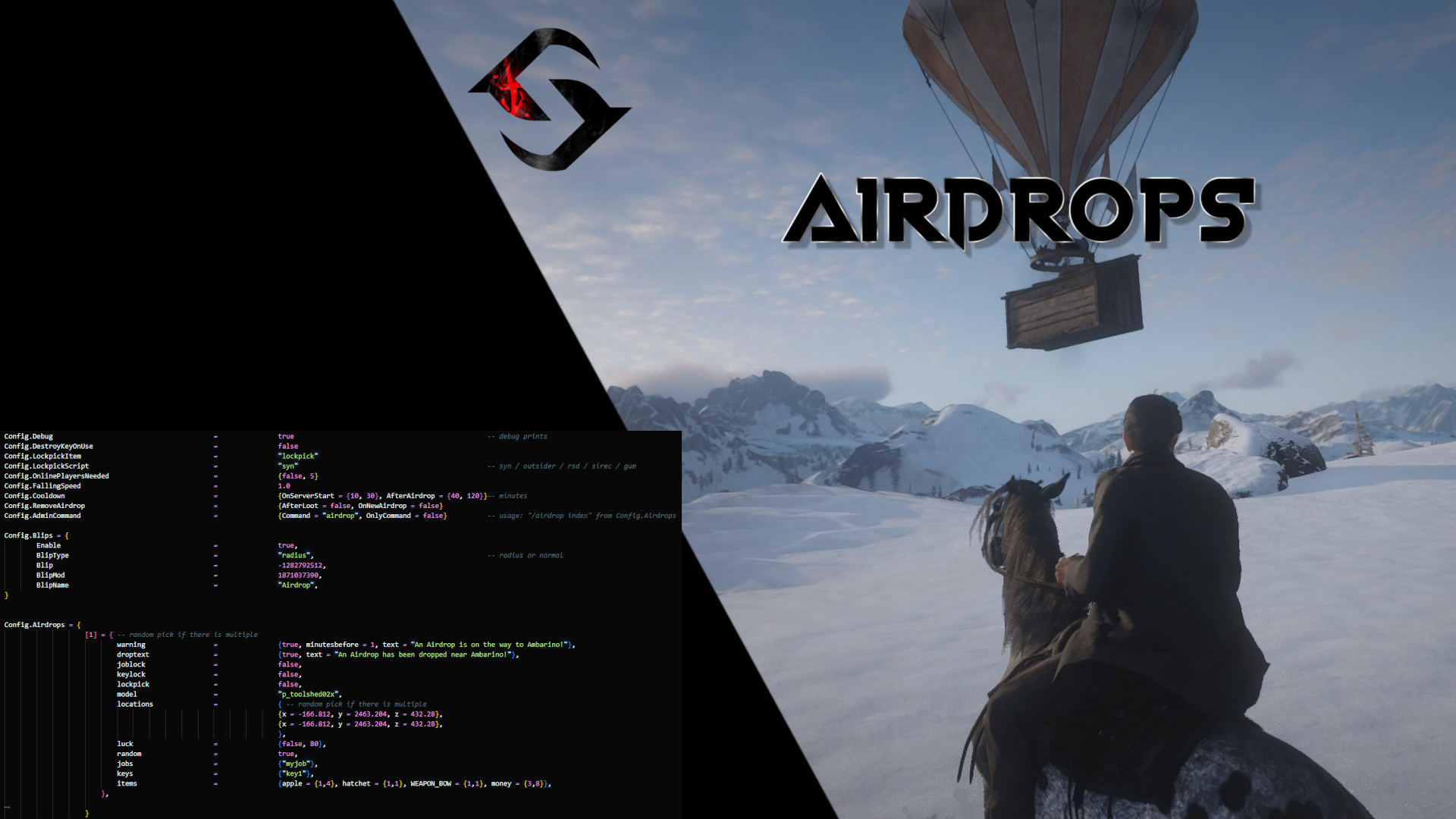 [PAID][VORP, RSG] Airdrops - RedM Releases - Cfx.re Community