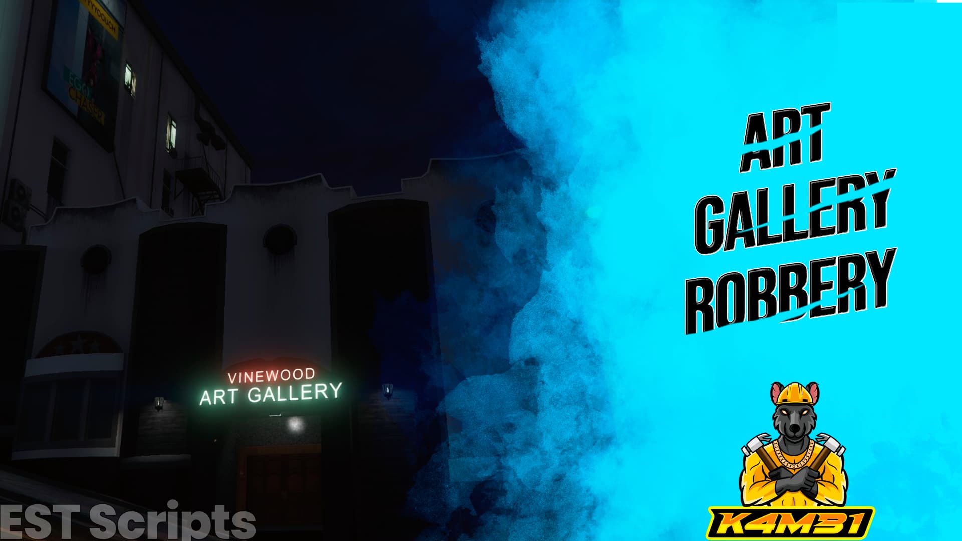 [ESX/QB/QBOX] K4MB1 Art Gallery Robbery - FiveM Releases - Cfx.re Community