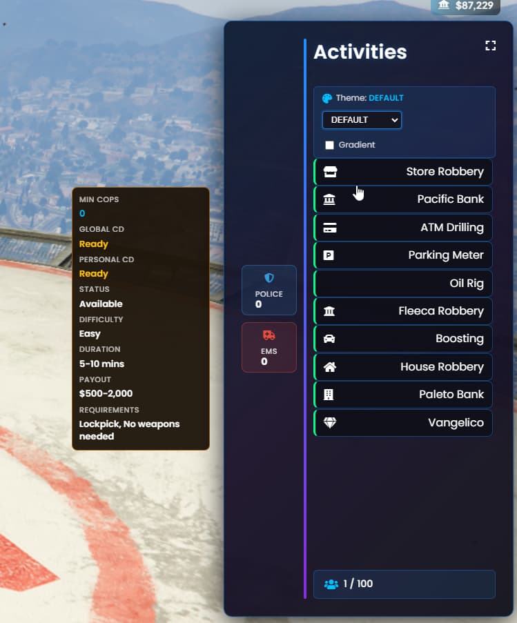 Cornerstone Scoreboard - FiveM Releases - Cfx.re Community