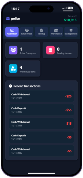 Advanced Boss Menu - Complete Business Management System + LBPhone APP ...