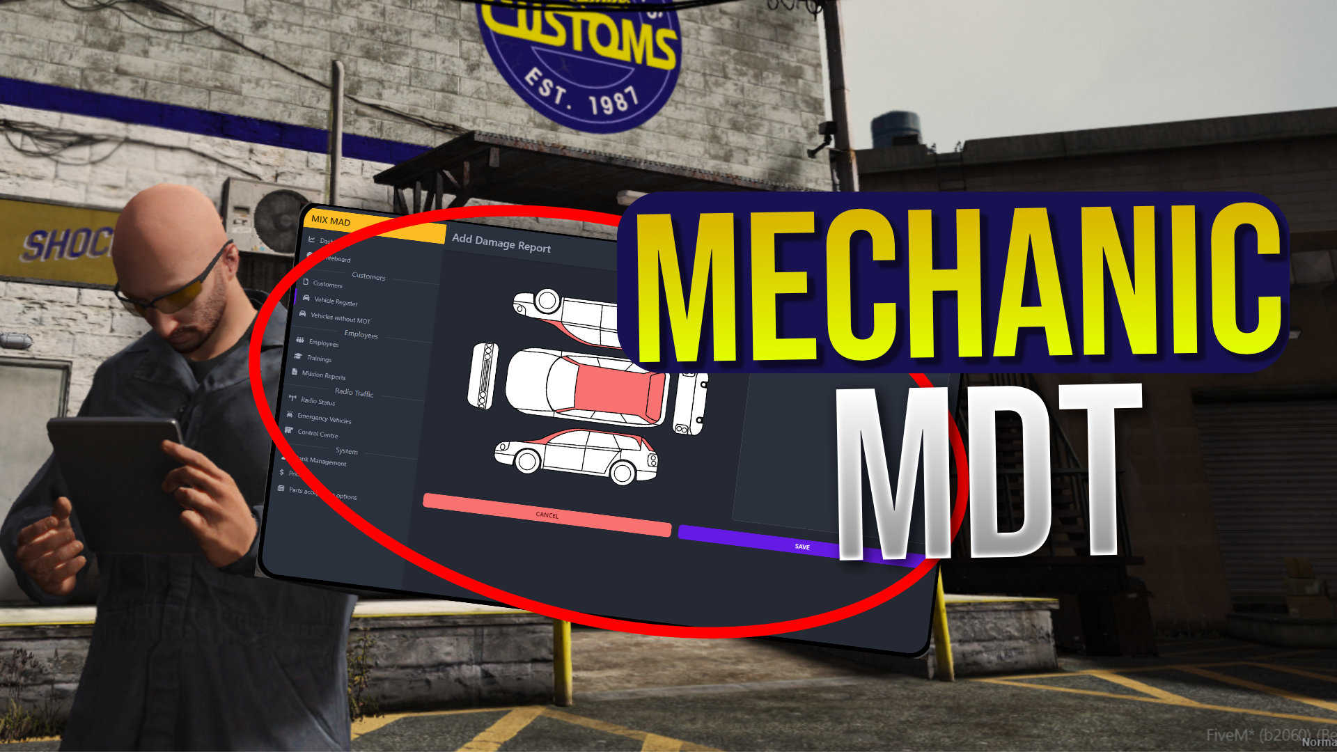 (ESX/QB) Mechanic MDT / Computer - FiveM Releases - Cfx.re Community