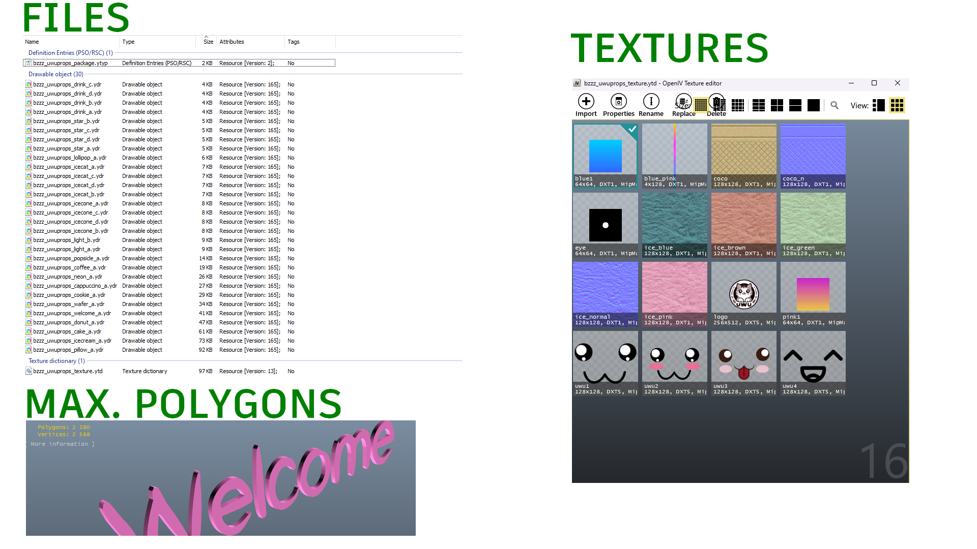 [PROPS] [PAID] UwU props - FiveM Releases - Cfx.re Community