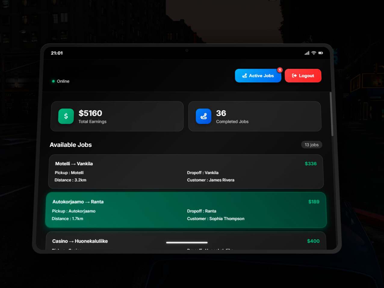 Delivery Job - FiveM Releases - Cfx.re Community