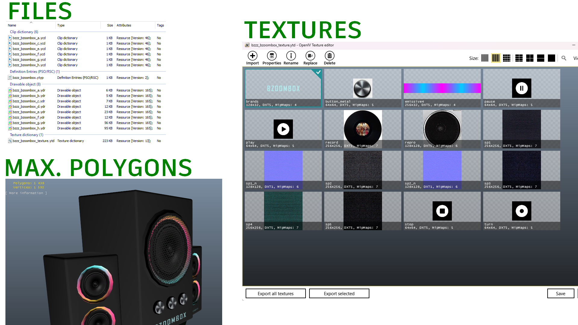 [PROPS] [PAID] BzoomBox - FiveM Releases - Cfx.re Community