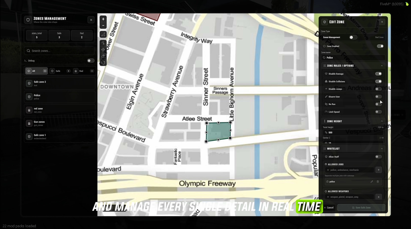 Origen Zones - Advanced System - FiveM Releases - Cfx.re Community