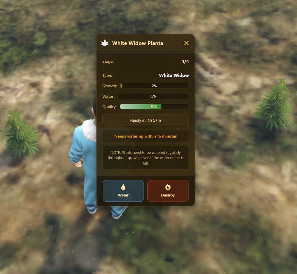 [PAID] [ESX] VF Advanced Weed Script | Grow Anywhere · Dynamic Quality ...