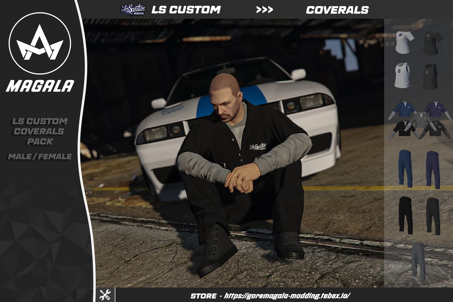 LS CUSTOM - Clothes Pack - Male/Female - FiveM Releases - Cfx.re Community