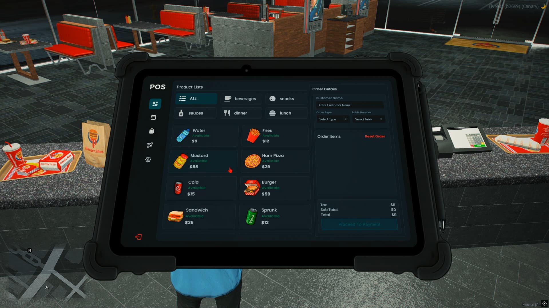 Realistic Advanced POS/Order & Restaurant System | Billing | Cooking ...