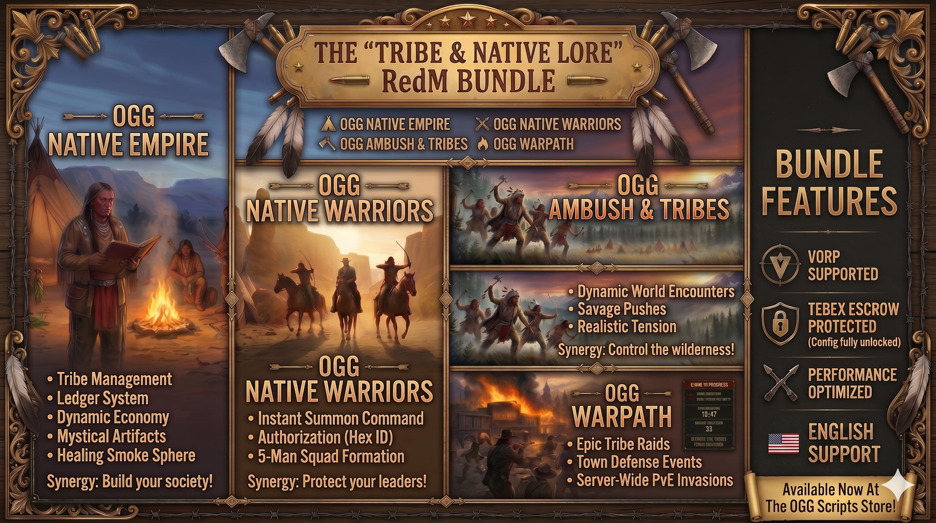 [Release] [RedM] The "Tribe & Native Lore" Immersion Bundle | Ultimate ...