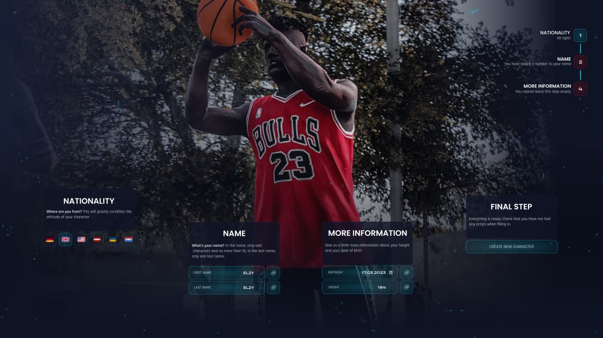 Sleek Multi Character + Character Creator compatible with illenium ...