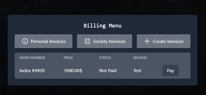 [PAID] [ESX/QBCORE] ES Billing - FiveM Releases - Cfx.re Community