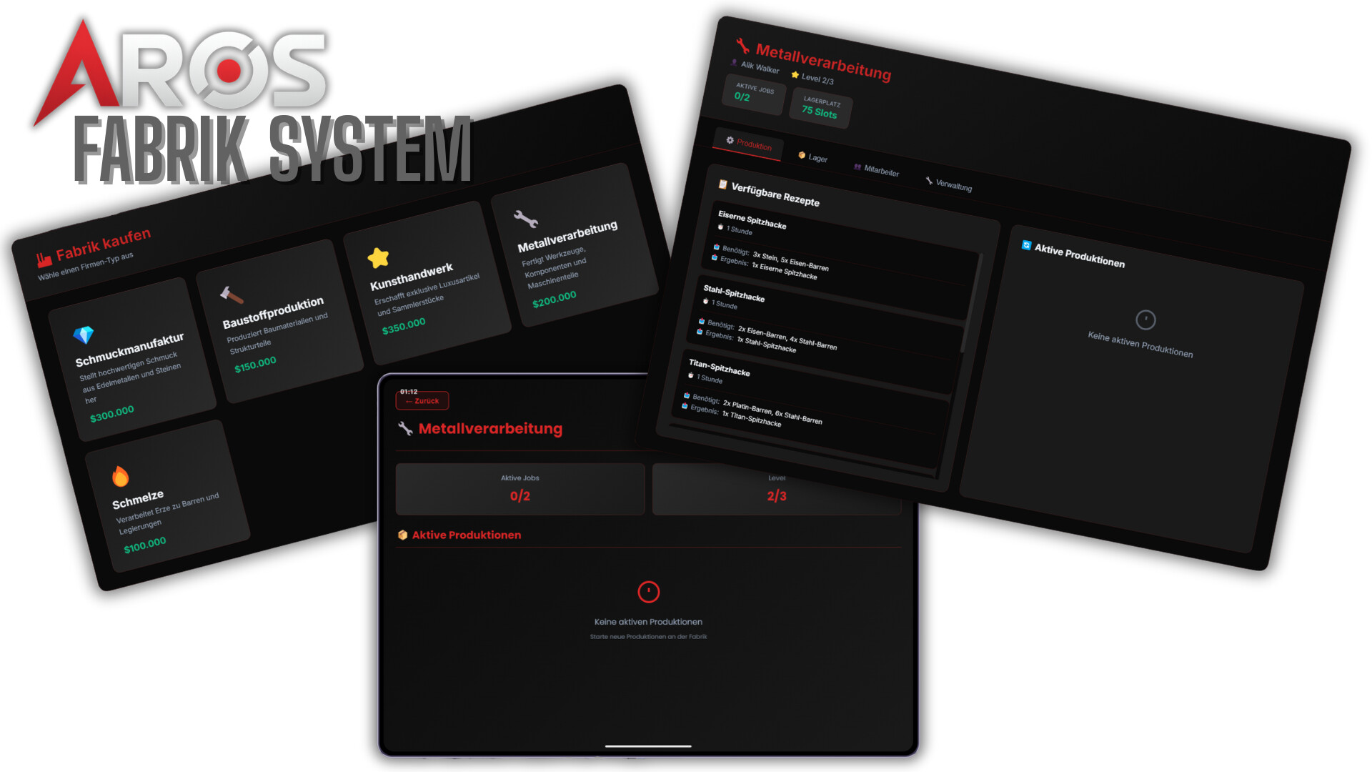 AROS Roleplay (neuer Server) - Server Bazaar - Cfx.re Community
