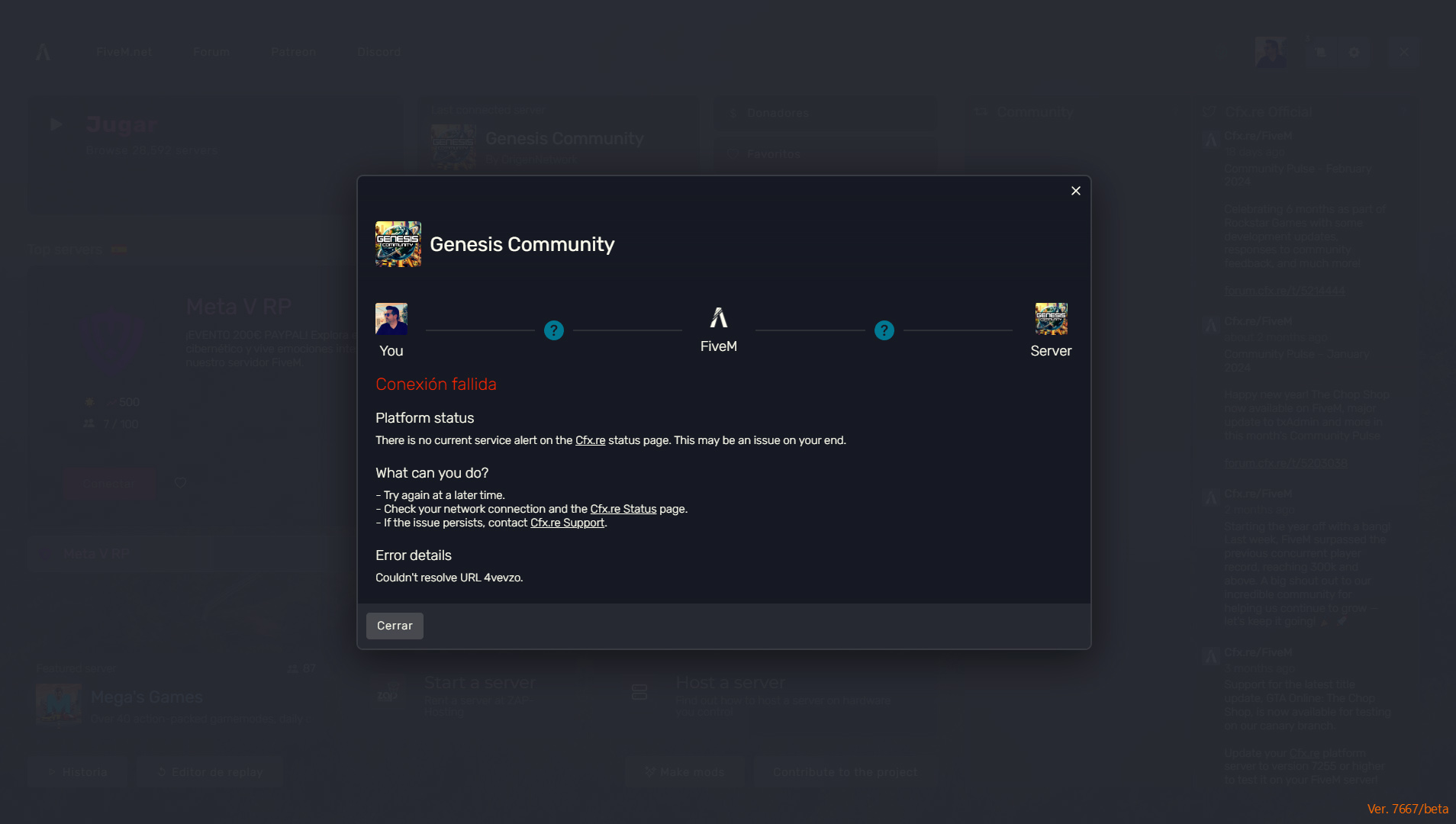 CloudFlare security issue with FiveM - FiveM Client Support - Cfx.re Community