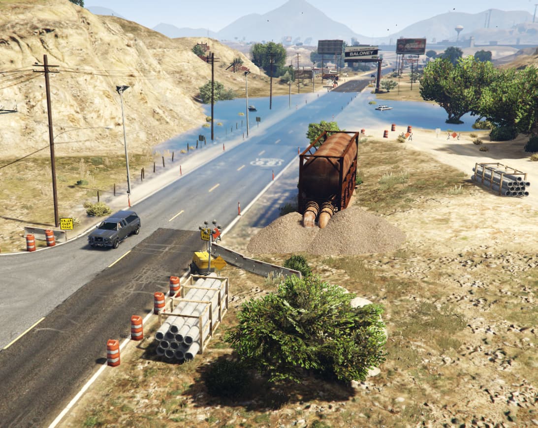 Roadworks - Burst Pipe Route 68 - FiveM Releases - Cfx.re Community