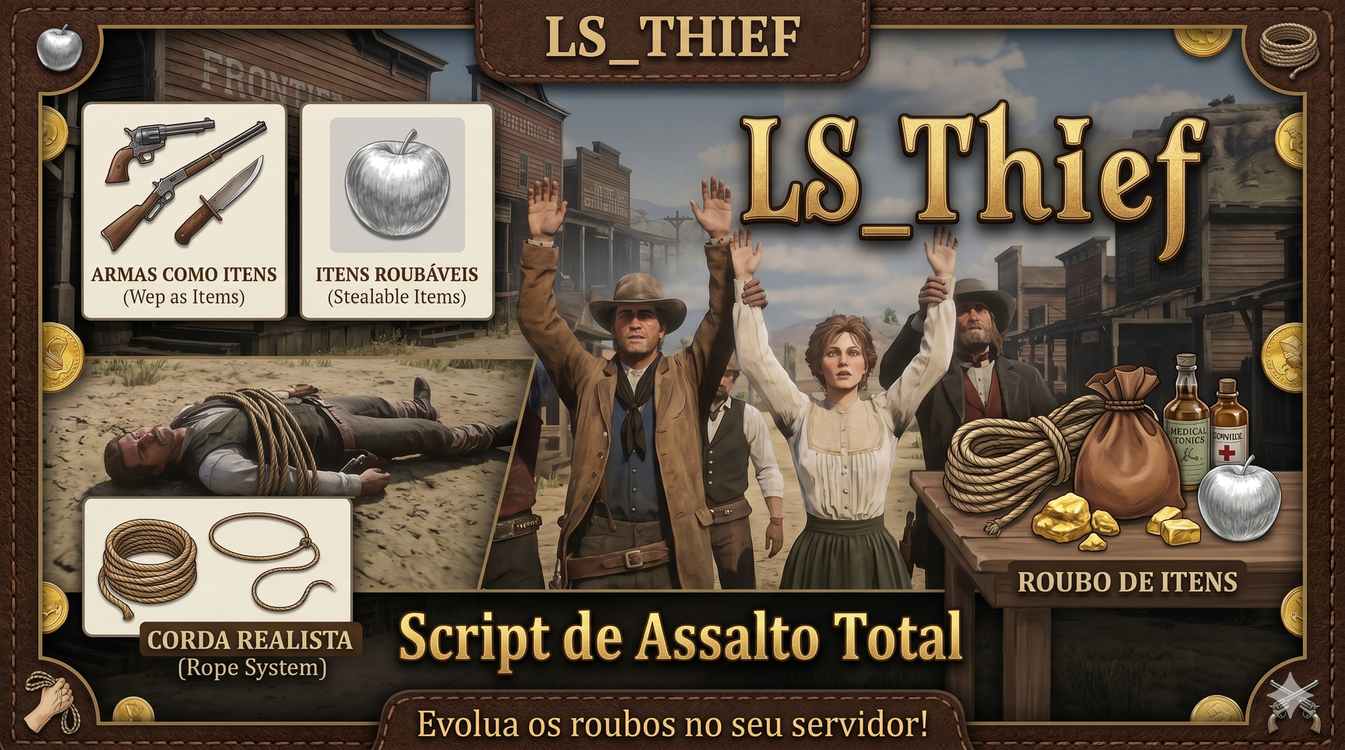 [PAID] LS Thief — Search & Robbery System (RedM / VORP) - RedM Releases ...
