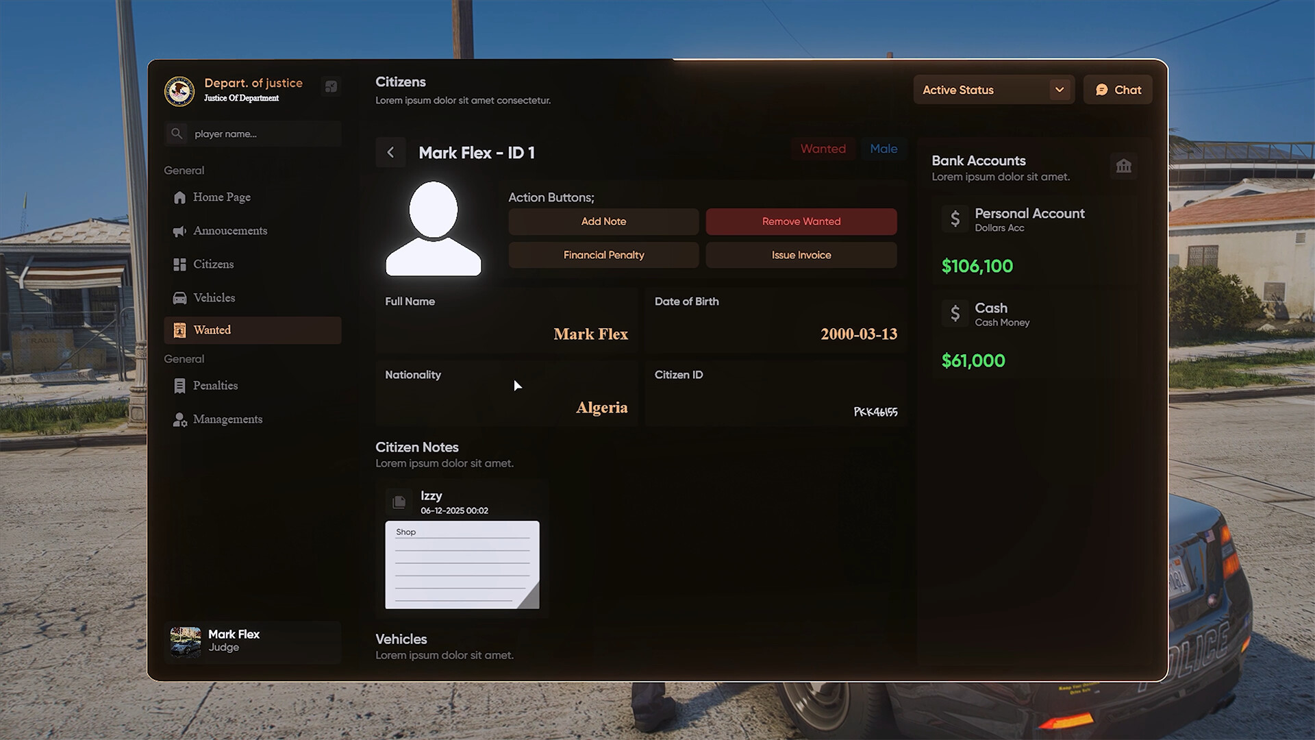 Advanced DOJ JOB[Standalone] - FiveM Releases - Cfx.re Community