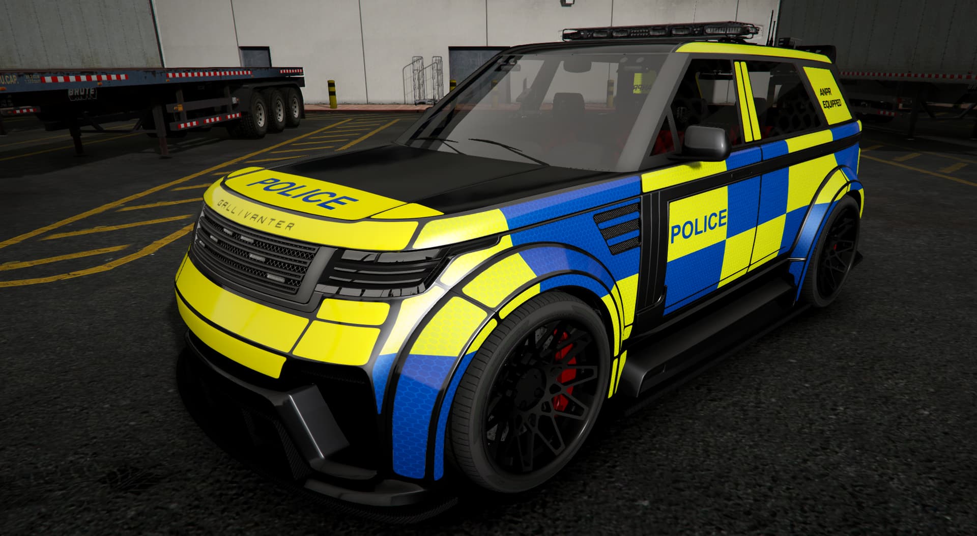 Baller Widebody Police Marked UK - FiveM Releases - Cfx.re Community