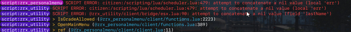 [free] [esx] [zrx] Personalmenu Releases Cfx Re Community