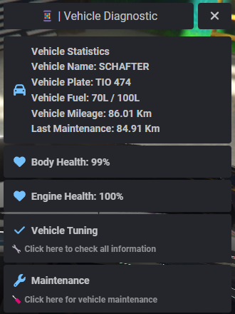 [PAID] | [ESX] & [QBCORE] Mechanic Job | Vehicle Maintenance & Mileage ...