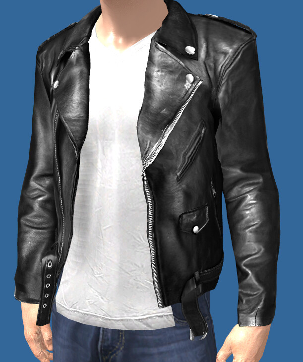 [PAID] [CLOTHING] Male and Female Biker Leather Jacket - FiveM Releases ...