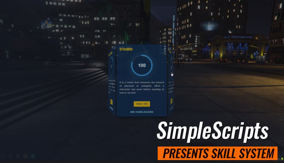 Skill System UI [QBCORE, ESX AND QBOX] - FiveM Releases - Cfx.re Community