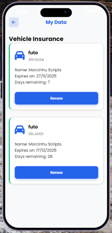 Complete Insurance Management App for LBPhone & GKSPhone | Vehicles ...