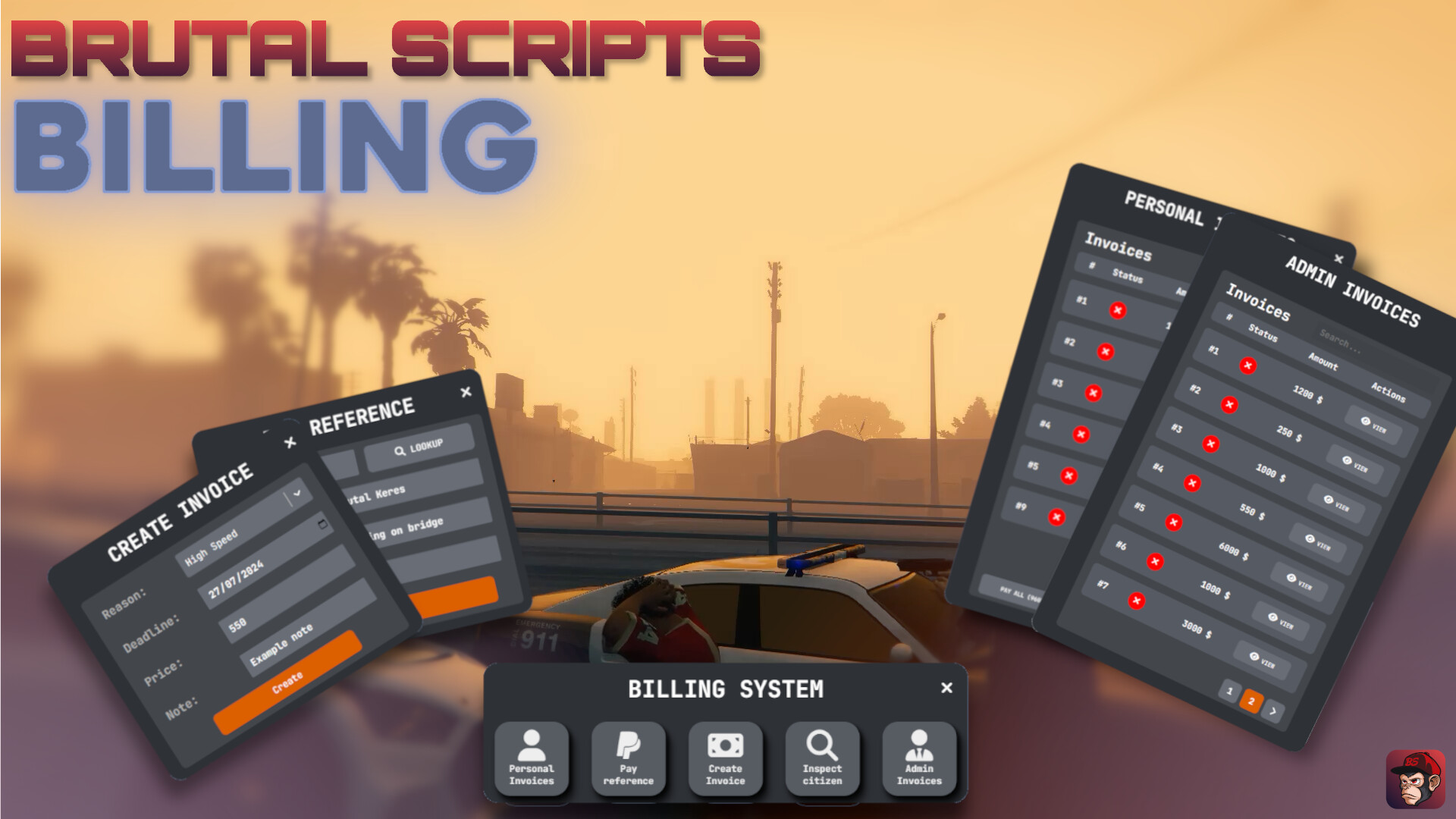 Billing [ESX / QBCORE] Brutal Scripts - FiveM Releases - Cfx.re Community