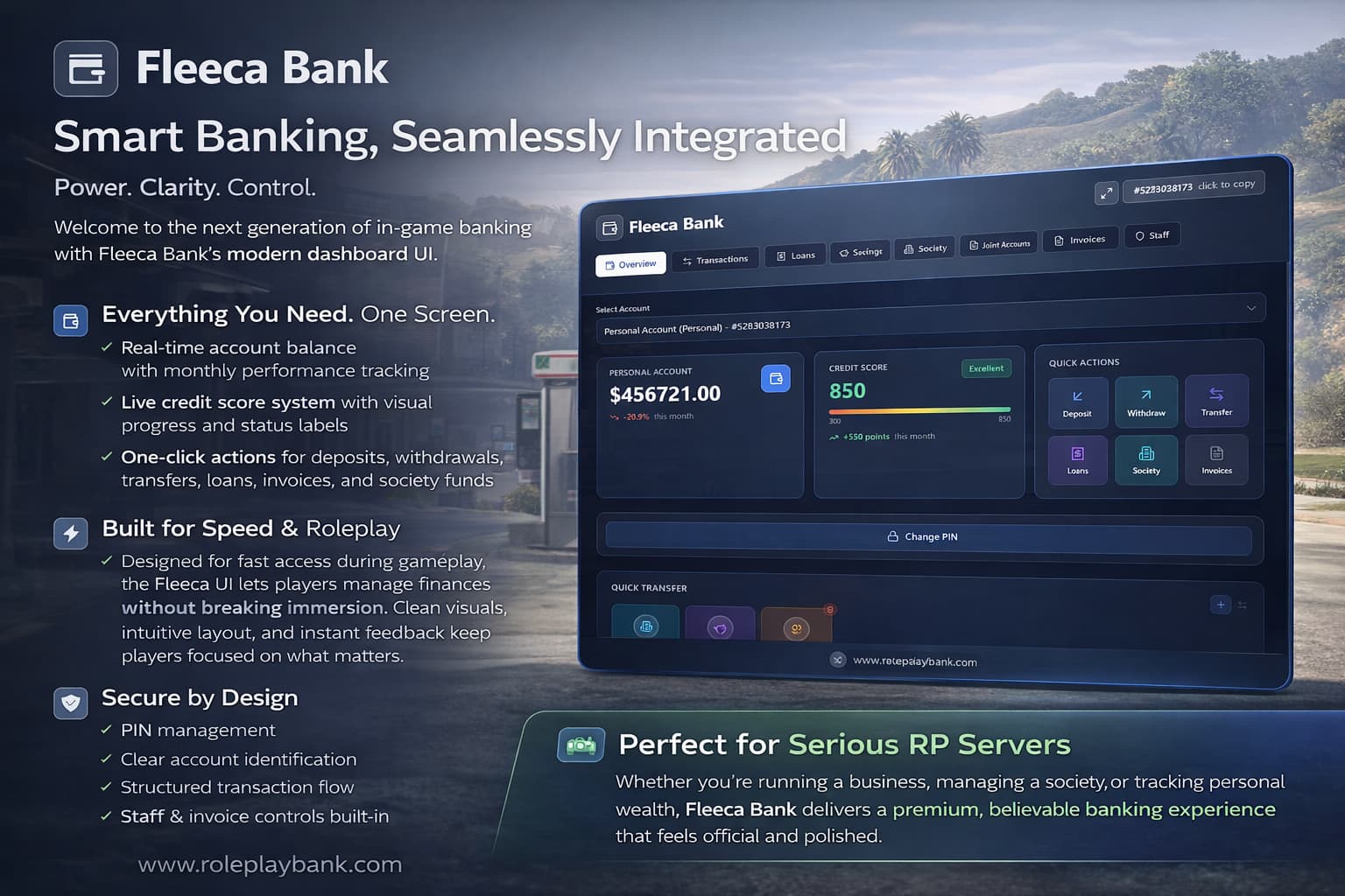 Advanced Banking - FiveM Releases - Cfx.re Community