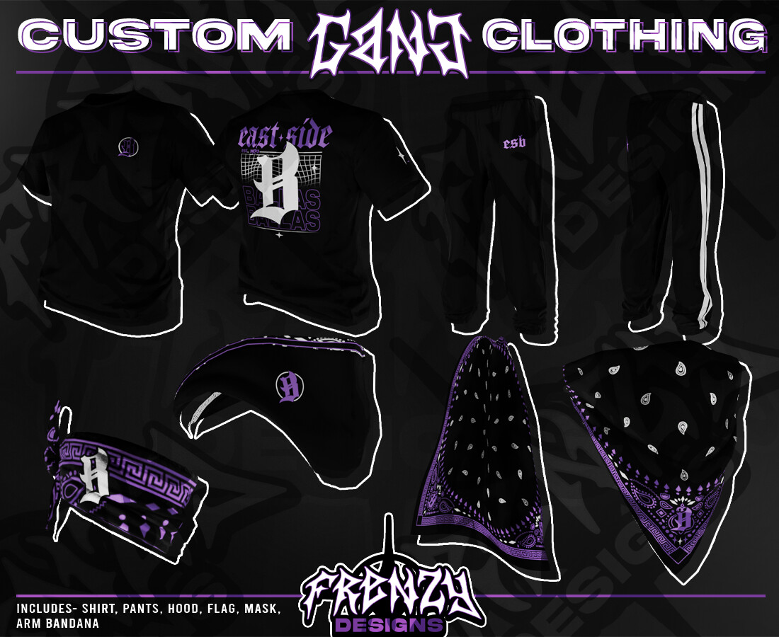 [PAID] Lore Gang Clothing Packs. Traids, Vagos, Ballas & GSF - FiveM Releases - Cfx.re Community